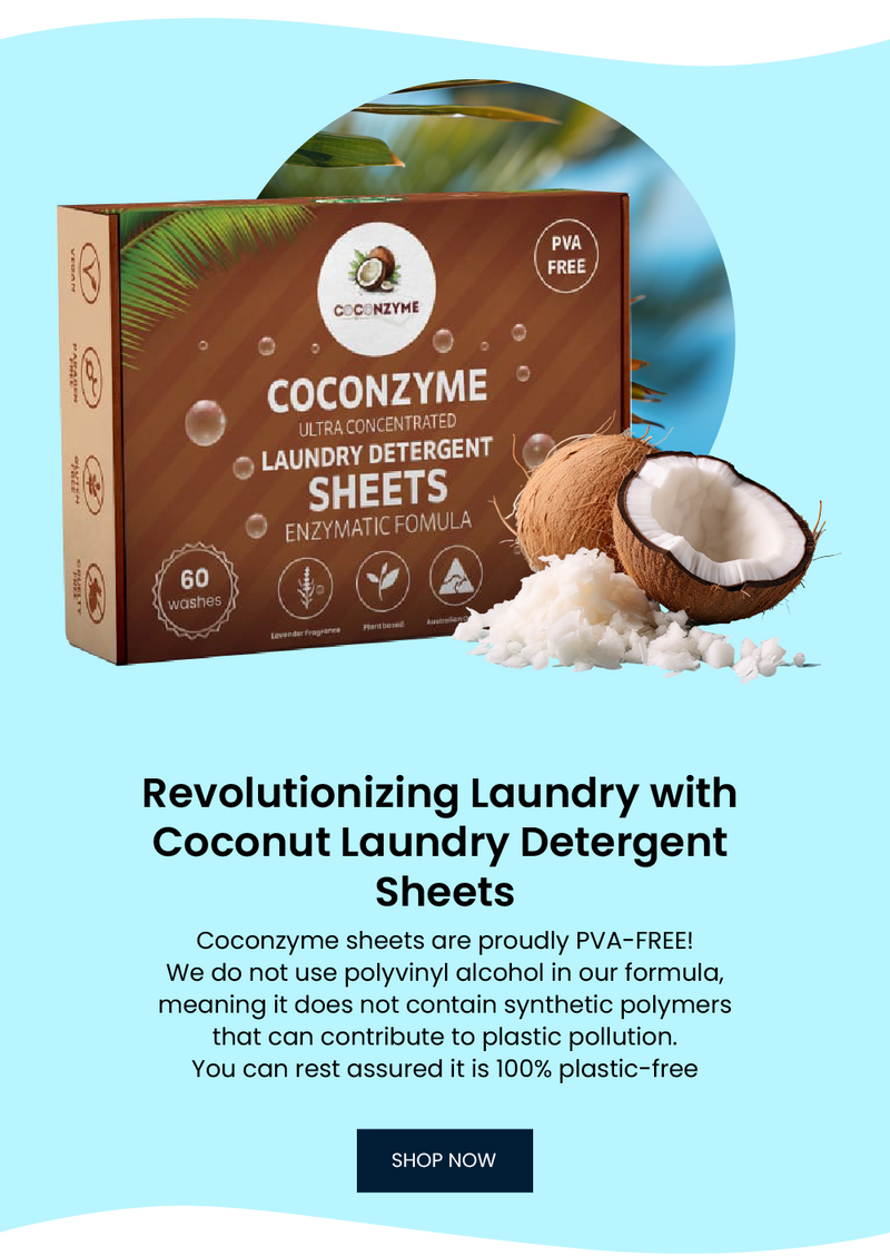 Coconut Laundry Detergent Sheet – Coconzyme